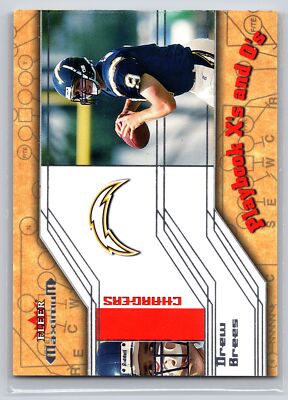 2002 Fleer Maximum #15 XO Drew Brees Playbook X's and O's 12a | eBay