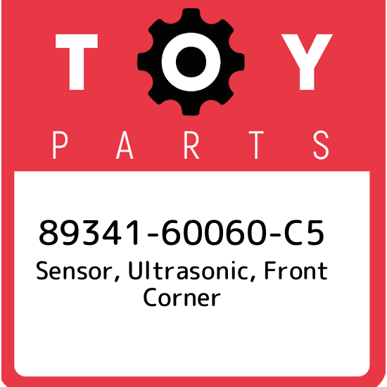 89341-60060-C5 Toyota Sensor, ultrasonic, front corner 8934160060C5 ...