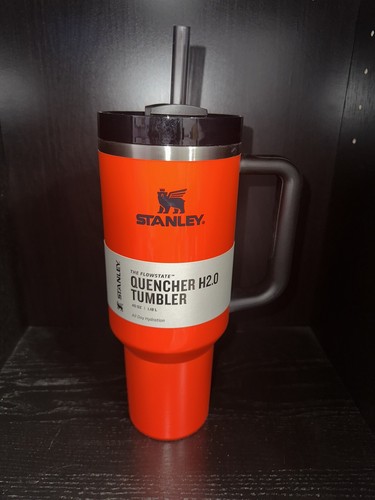 NEW Stanley Neon Orange 40oz Quencher Special Spring Fling Collection ...