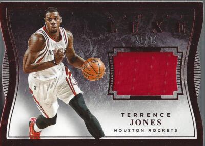 2015-16 Panini Luxe Memorabilia Die Cuts Red #36 Terrence Jones Jersey ...