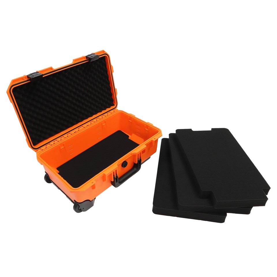 All Weather Rolling Waterproof Protective Hard Case 22 x 14 x 9.3 ...