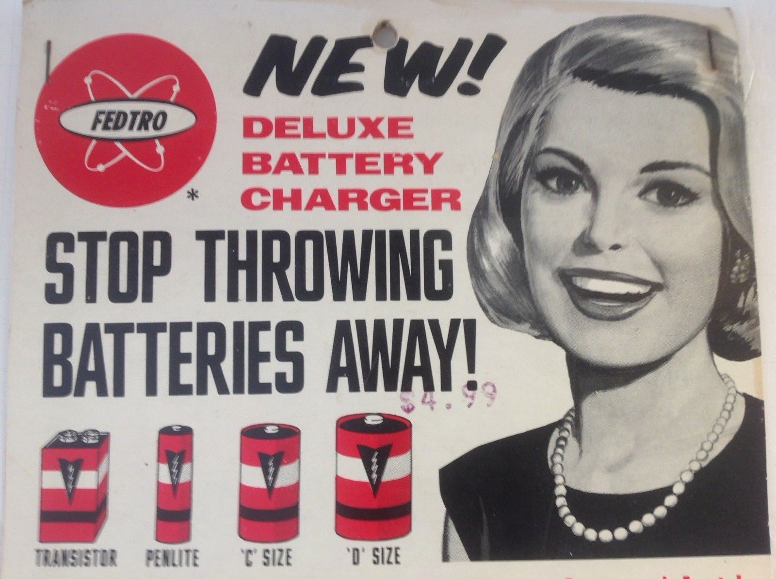 1965 FEDTRO Deluxe Battery Charger In Original Display | eBay