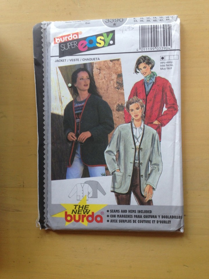 Burda Sewing Pattern, 3000-3900, Uncut, Choose Your Style | eBay