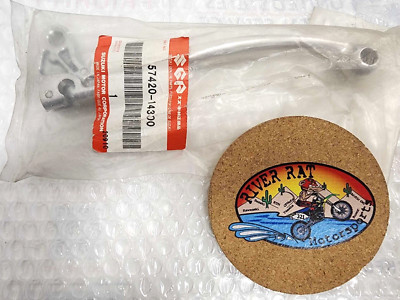 SUZUKI BRAKE LEVER RM125 RM80 RM250 RM500 DR-Z125 57420-14300 OEM 81-09 ...