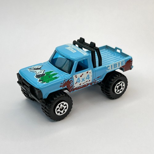 Matchbox MB 57 Mini Pick up 4x4 Baby Blue Body Mint | eBay