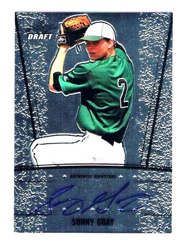 SONNY GRAY 2011 LEAF Oakland A's ROOKIE RC AUTOGRAPHED AUTO Signed ...