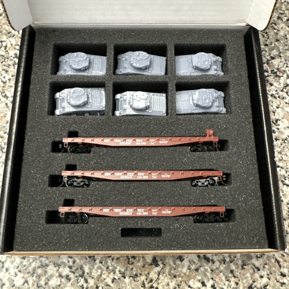 MICRO TRAINS N SCALE PENNSYLVANIA RUNNER PACK WITH TANK LOADS | eBay