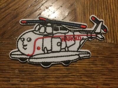 Harold Helicopter Thomas and Freinds Embroidered Iron/Sew ON Patch 3.5 ...