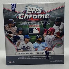 2022 Topps Chrome Logofractor Edition Baseball Checklist, Boxes