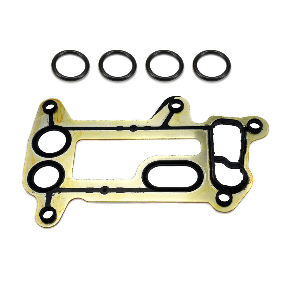 Oil Filter Housing Gasket & O Ring Seal Kit Rubber for BWM 1-Ser E81 ...