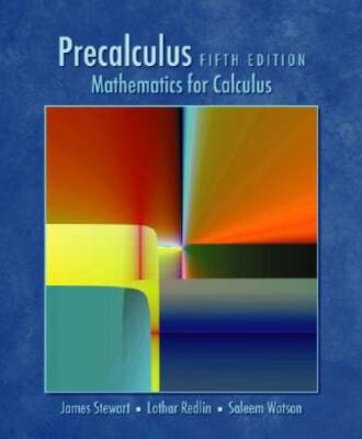 Precalculus: Mathematics for Calculus, Fifth Edition - Hardcover ...