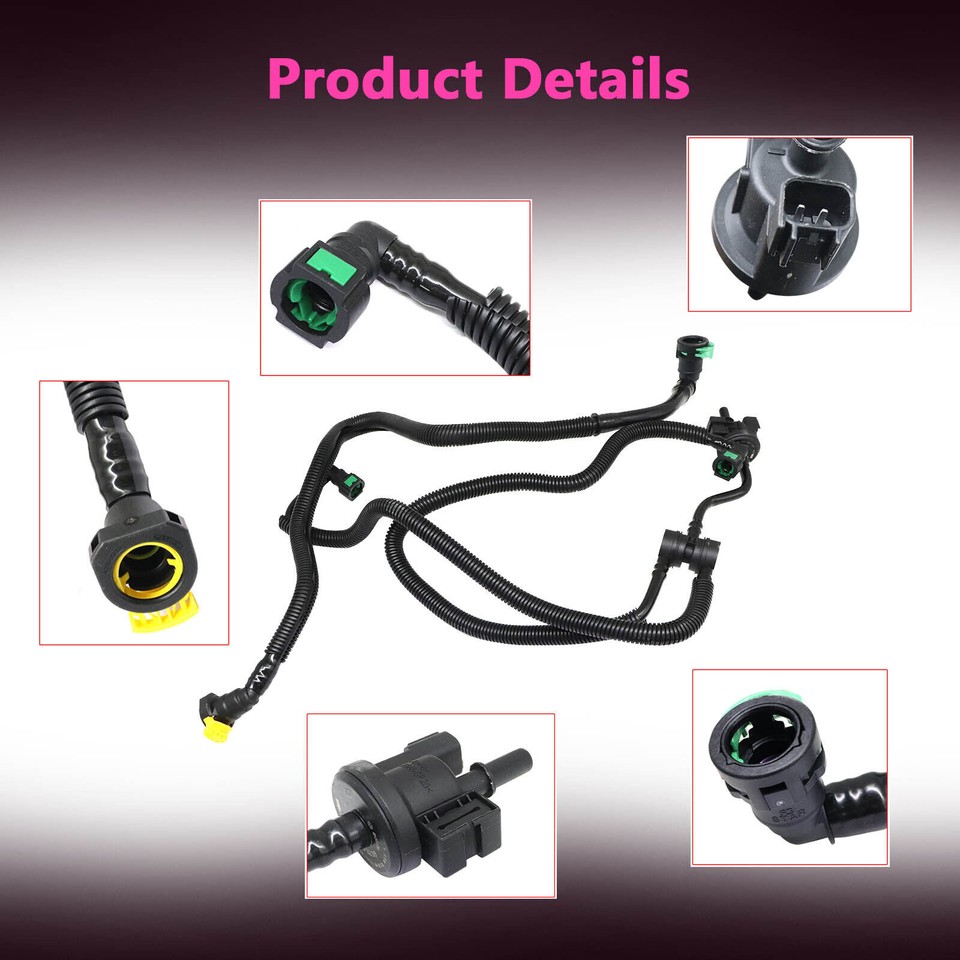 New Vapor Canister Purge Valve For 2015-2019 Ford Edge 2.0L EcoBoost ...
