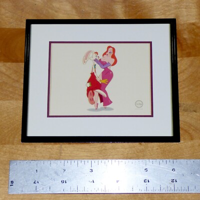 WALT DISNEY WHO FRAMED ROGER RABBIT JESSICA MY HONEY BUNNY LE CEL PROMO ...