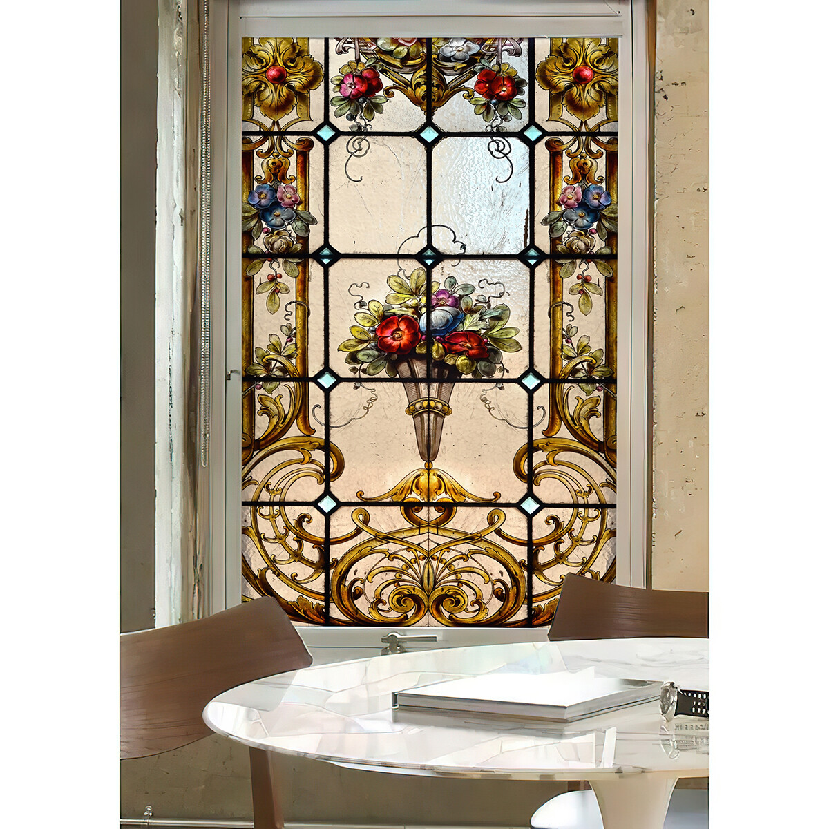 Medieval Stained Glass Patterns