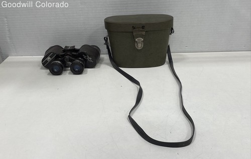 Vintage Optex 7x35 Binoculars W/ Carrying Case | eBay