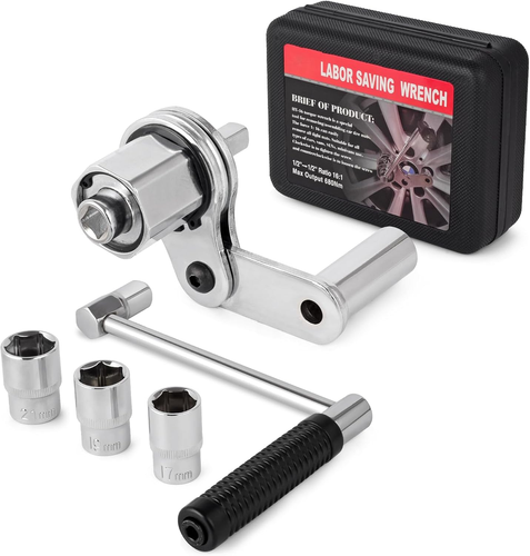 Torque Multiplier, Heavy Duty Torque Multiplier Wrench Set for Lug Nut ...