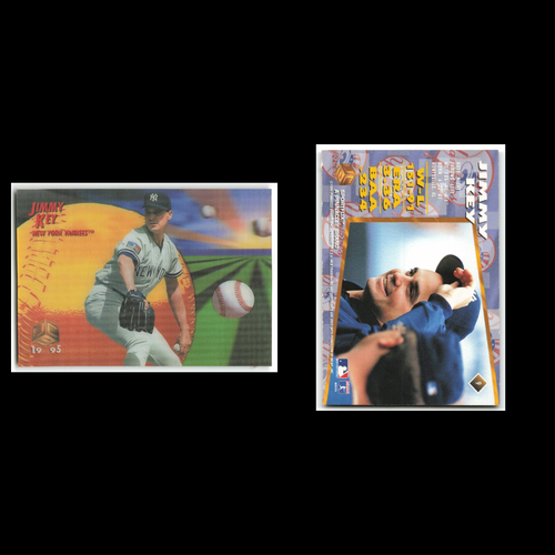 Jimmy Key #9 1995 Sportflix UC3 New York Yankees Baseball Card MLB NM ...