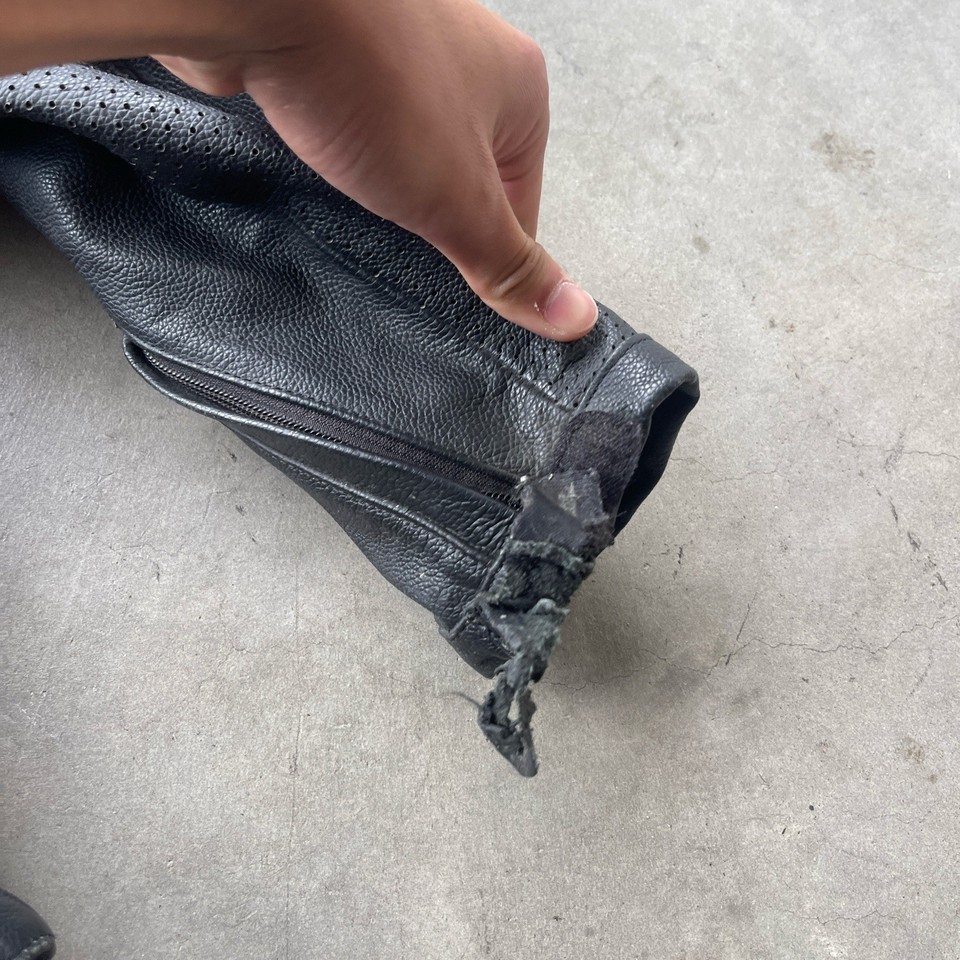 Alpinestars Leather Riding Jacket - Vintage Early 2000’s | eBay UK