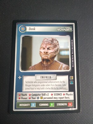 Donik - Star Trek ccg | eBay