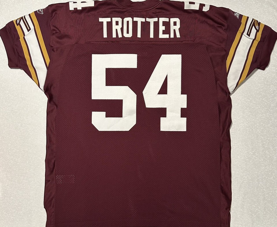 Authentic Reebok Washington Redskins 70th Anniversary Jeremiah Trotter ...