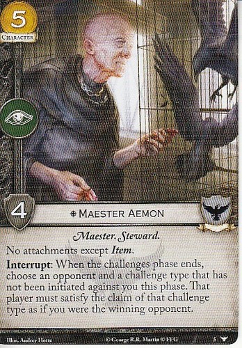 3 x Maester Aemon AGoT LCG 2.0 Game of Thrones Watchers on the Wall 5 | eBay