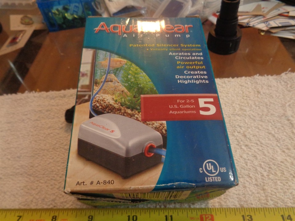 AquaClear Air Pump (BOX#ODIN) | eBay