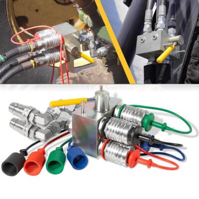 HM1-08-CF2 Hydraulic Multiplier SCV Splitter Diverter Valve with ...