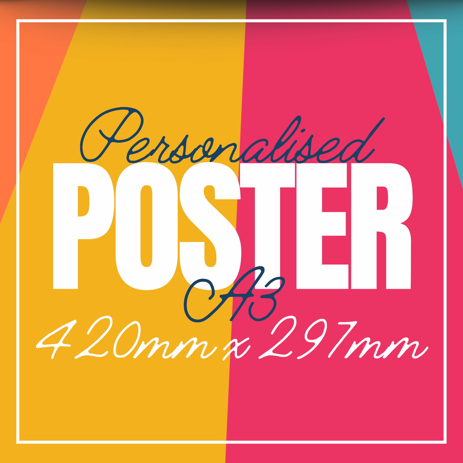 Personalized Poster Paper Print Glossy Photo Custom High Quality 170gsm ...