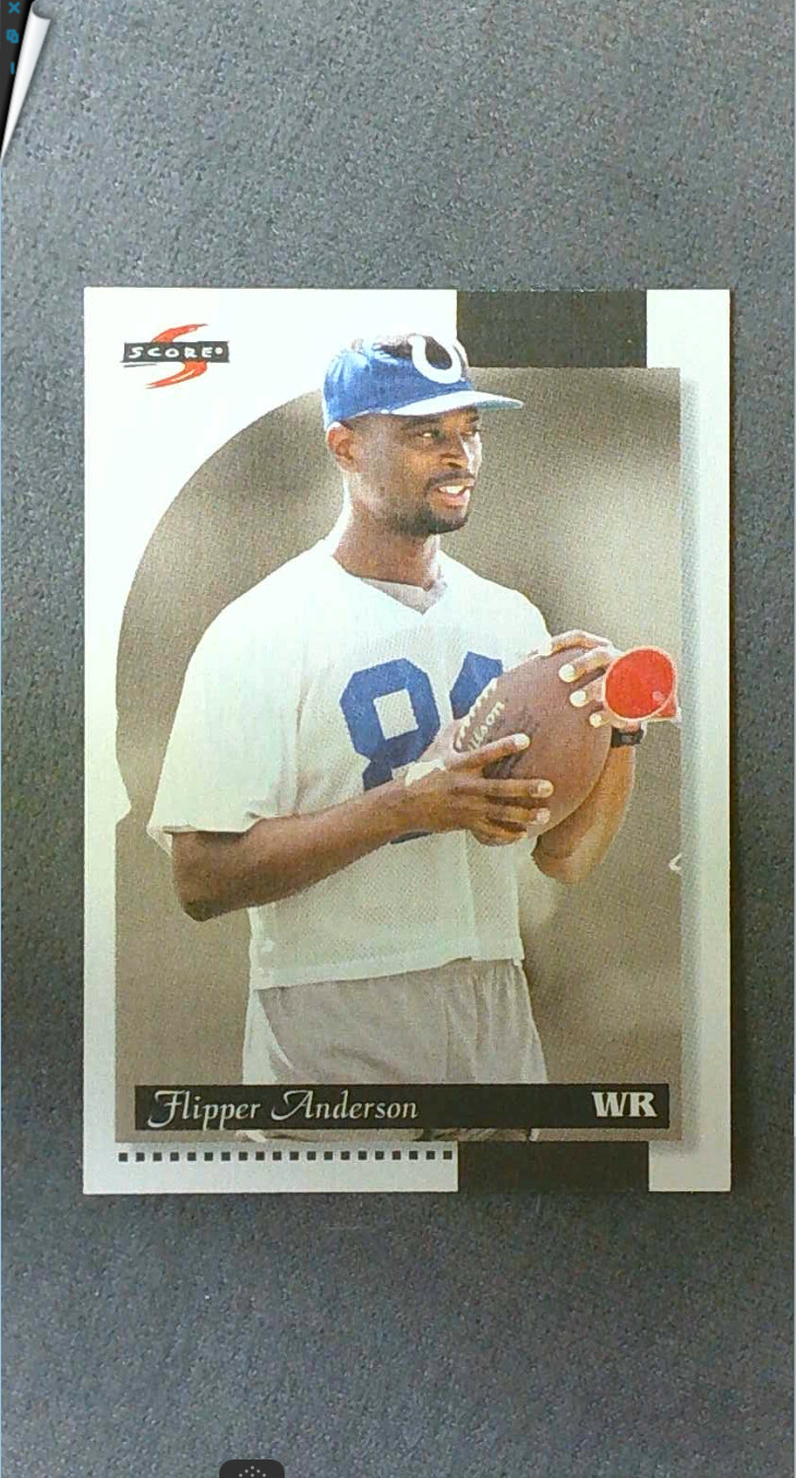 1996 Score Field Force #2 Flipper Anderson Colts | eBay