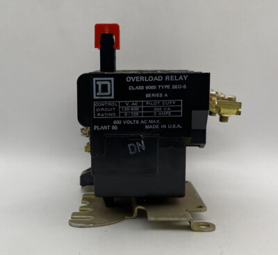 Square D 9065SEO5 Overload Relay 25A 600V Type S 3P 3PH 9065SEO-5 | eBay