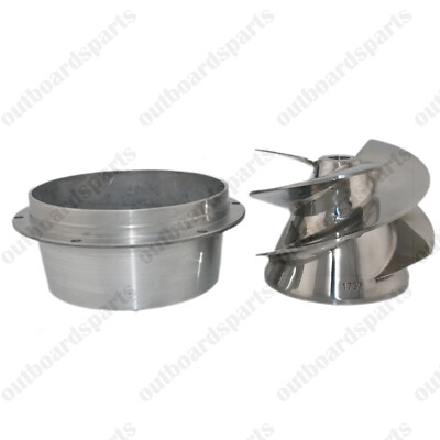 6 1/8 Outboard Jet Impeller 156mm Fit Yamaha 40-70 Mercury AK Replace ...