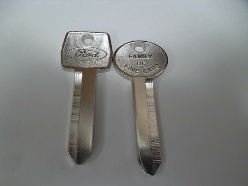 2 Small Hole FORD KEY BLANKS Mustang Cougar Shelby Boss SCJ Mach ...