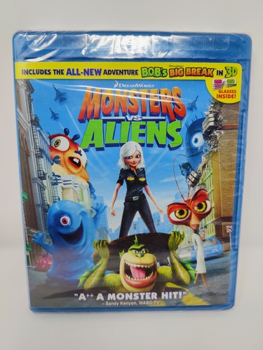 Monsters vs. Aliens (Blu-ray Disc, 2009) 97360716245 | eBay