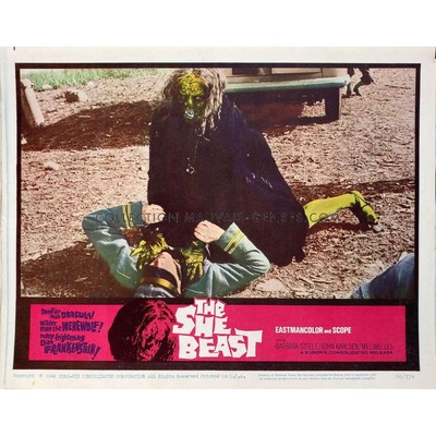 THE SHE BEAST Lobby Card N03 - 11x14 in. - 1966 - Michael Reeves ...