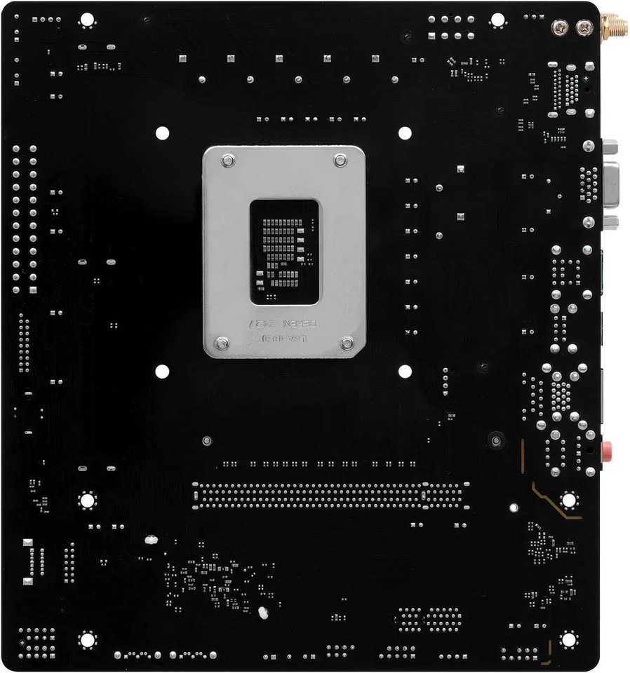 Brand New ASRock H810M-X WIFI LGA 1851 Intel H810 Micro ATX Motherboard ...