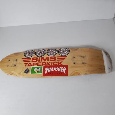Sims Taperkick Reissue Skateboard Deck Rare Vintage | eBay