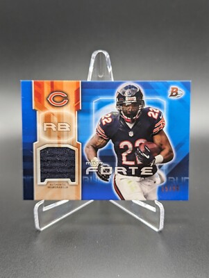 2014 Topps Bowman Relic Matt Forte Chicago Bears Patch /99 | eBay