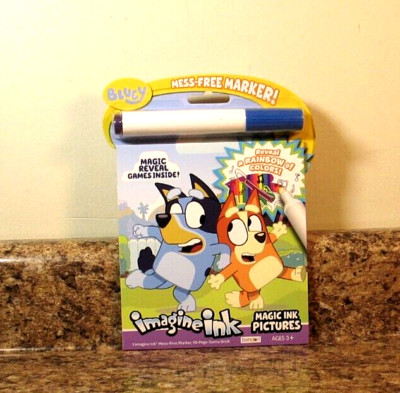 Bluey Imagine Ink Activity Book Set Magic Ink Pictures NEW | eBay