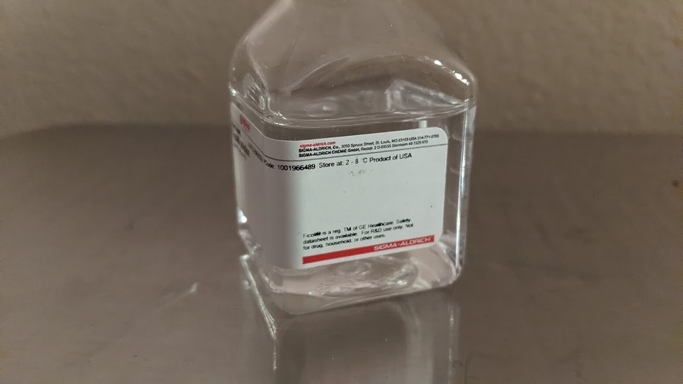 F5415 50ml Sigma-Aldrich Ficoll® solution Type 400, 20% in H2O | eBay