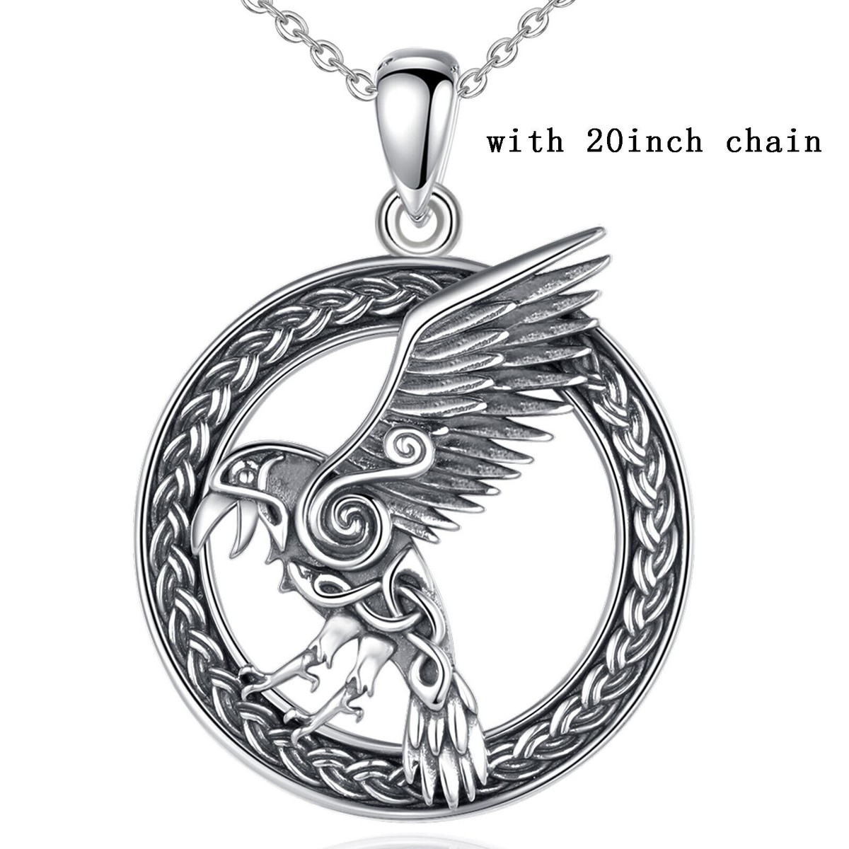 Viking Knotwork Raven