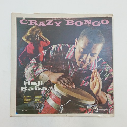 HAJI BABA Crazy Bongo MLP7025 Mono LP Vinyl VG++ Cover VG near+ Co ...