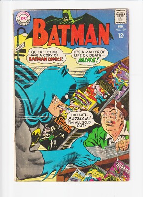 BATMAN #199 D.C. COMICS COVERS COVER / WONDER WOMAN SUPERMAN FLASH ...