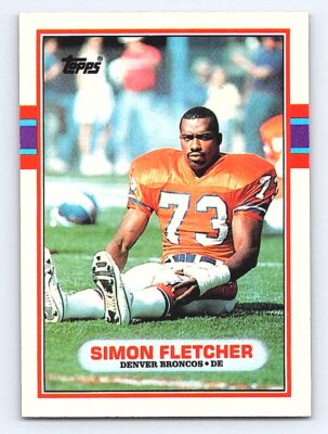 1989 Topps #249 Simon Fletcher - FREE SHIPPING | eBay