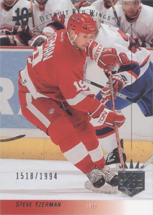 2003-04 SP Authentic - Sp 10th Anniversary Steve Yzerman #SP3 /1994 for ...
