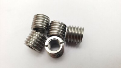 5 x THREAD ADAPTERS - M12 12MM MALE TO M8 8MM FEMALE - THREADED ...