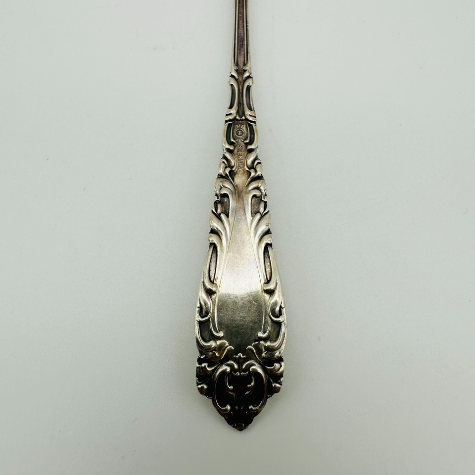 Sterling Silver Frank M Whiting Co Athene Vintage Serving Sifting Spoon ...