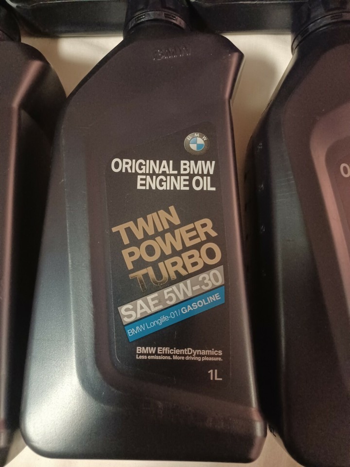 7 Liters Genuine BMW TWIN POWER TURBO 5W30 Motor Oil ORIGINAL For BMW ...