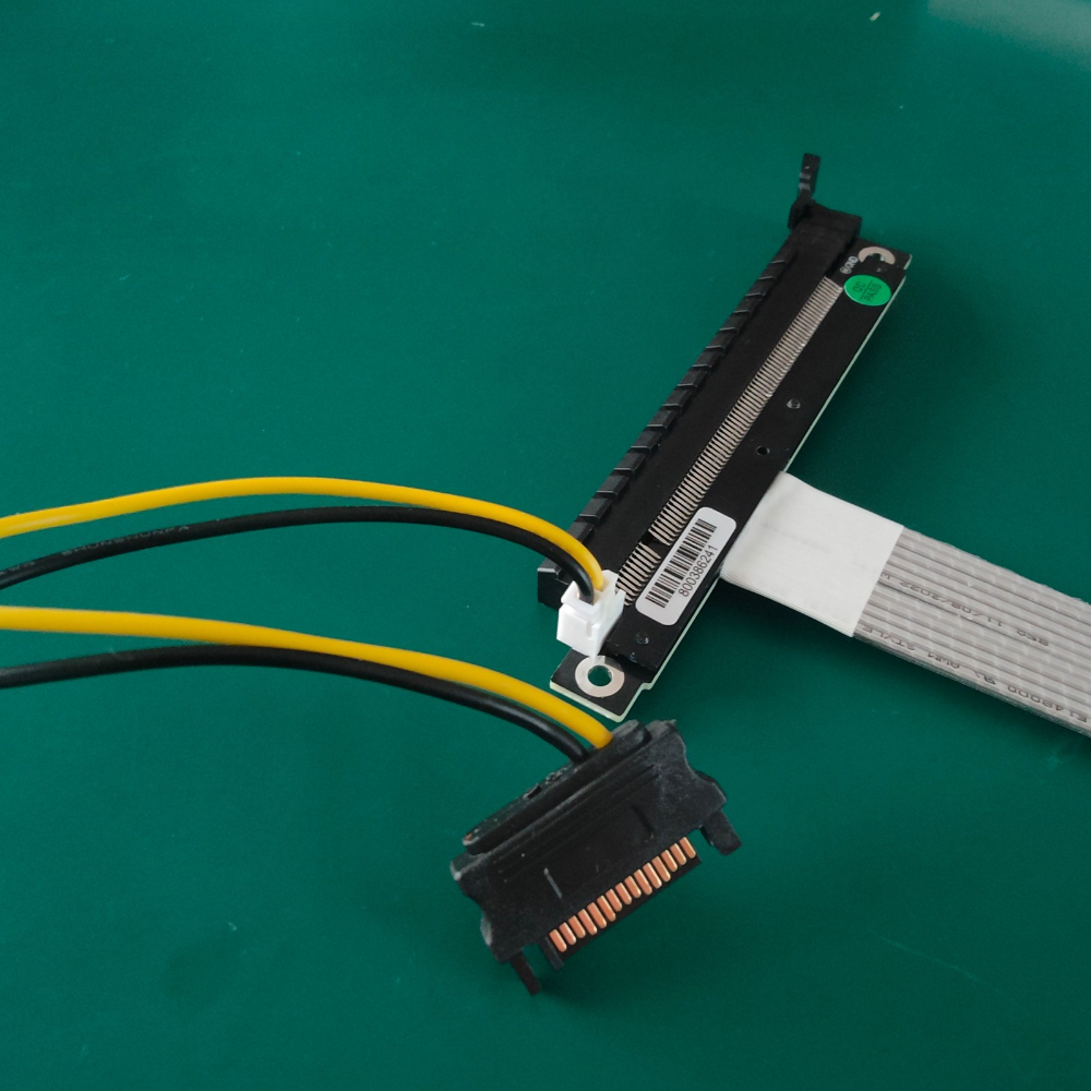 STX Motherboard Graphics Extension Cable M key M.2 NVMe to PCIE x16 ...