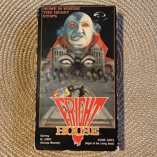 Fright House VHS Shooting Star Video OOP Al Lewis RARE Horror 1989 Plz ...