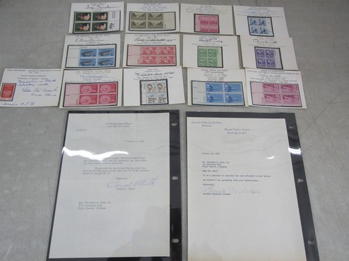 Nystamps US Advanced autograph & mint old stamp collection $950 j11pb ...